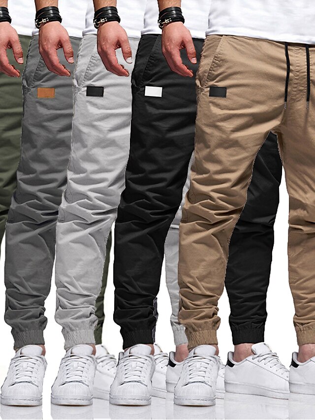 Hombre Pantalones cargo Pantalón Jogger Persona que practica jogging ...