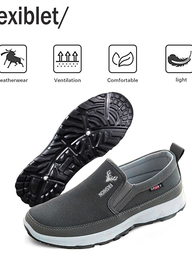Men's Loafers & Slip-Ons Cloth Loafers Comfort Shoes Walking Casual ...